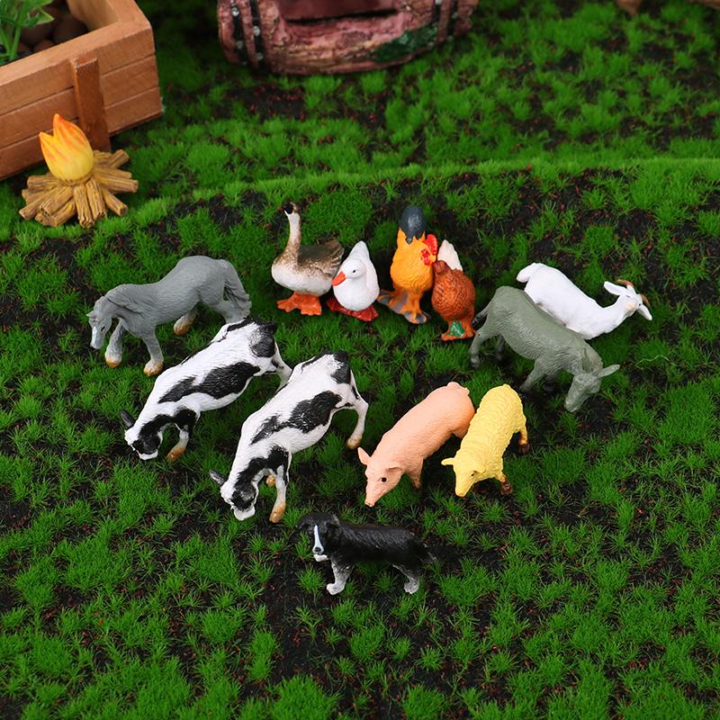 Buy 1Pc Realistic Animal Figurines Simulated Poultry Action Models ...