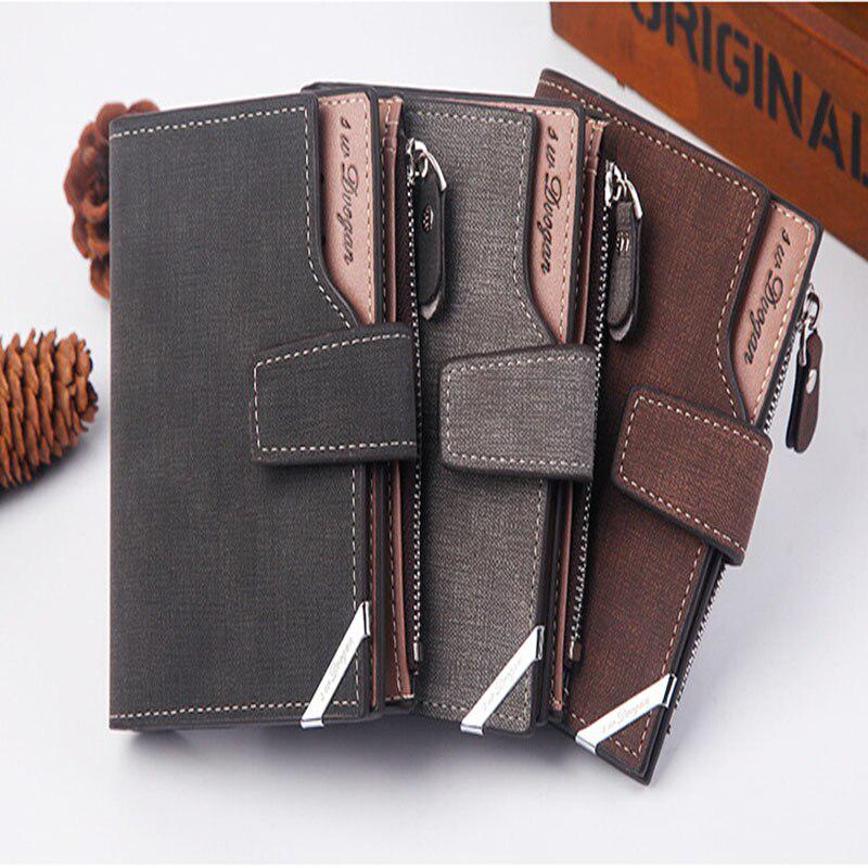 Buy New Multi-functional Men's Short Wallet Cards Holder PU Leather ...