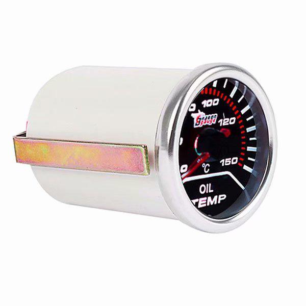 Car 2" 52mm Oil Temp Gauge LED Light Indicator Universal Auto Truck ...