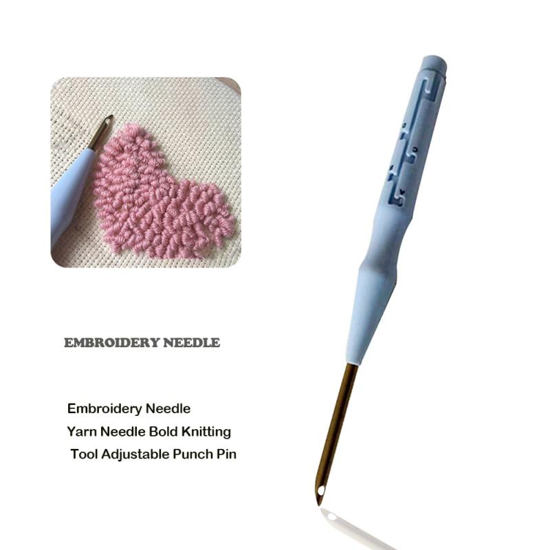 Buy Embroidery Pen Wool Weaving Needle Knitting Tool Sewing Needles ...