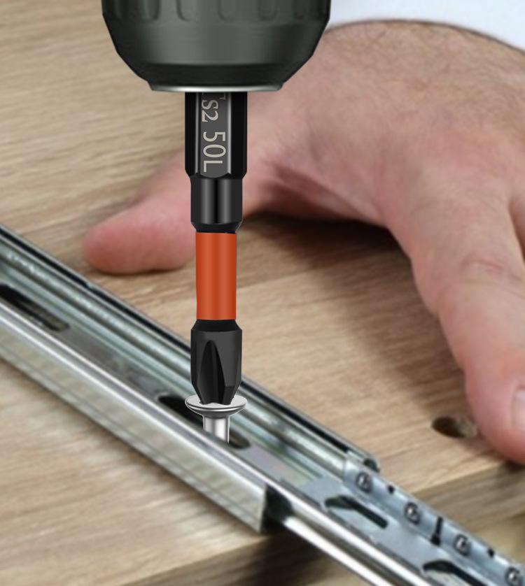 PDTO PH2 Impact Driver Bit Magnetic Screwdriver Bits 1/4 Hex Shank ...