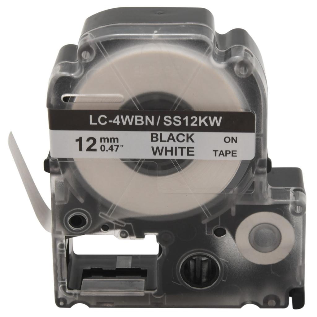 💰Koop 5 Pack Replace -4Wbn Lc-4Wbn9(Ss12Kw) Label Tapes For Labelworks ...