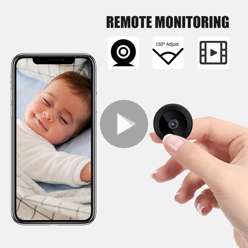 Buy A9 Mini WiFi Spy Camera 1080P HD Wireless Hidden Camera Video ...