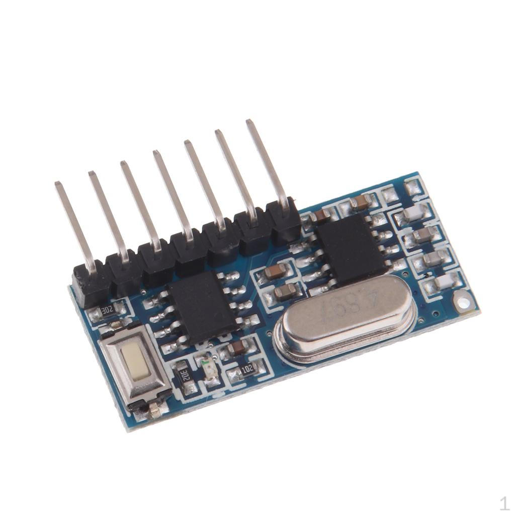 Buy 315MHz 4 Channel Output RX480E RF Wireless Receiver Module Learning ...