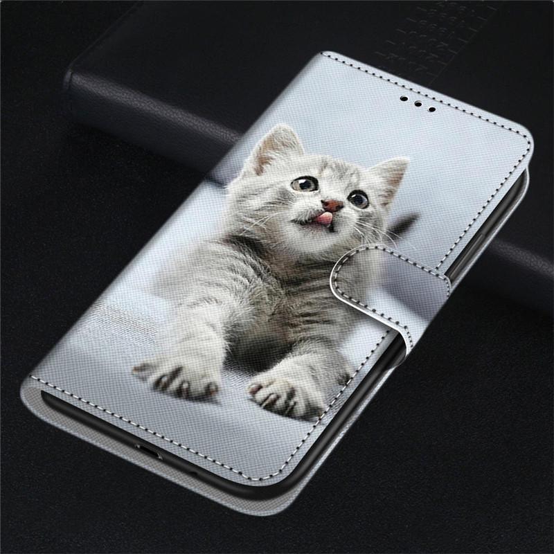Cheap Luxury Flip Cover PU Leather Wallet Card Slots Rose Flower ...