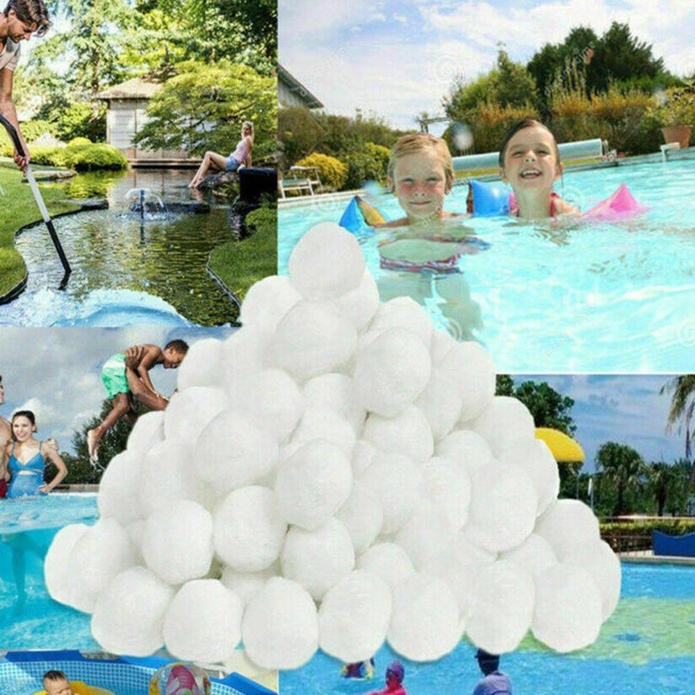 Buy 1 Bag Fish Bowl Swimming Pool Filter Ball Nitrocellulose Fiber Ball ...