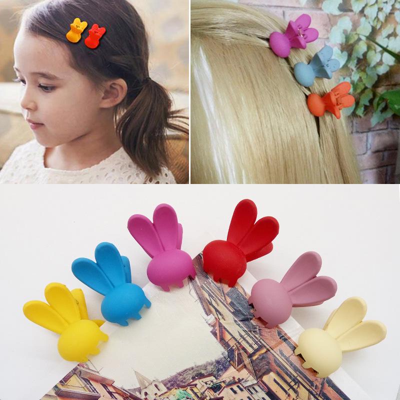 Cute Girls Creatives Rabbit Ear Hair Clip Bobby Pin Hairpin uygun ...