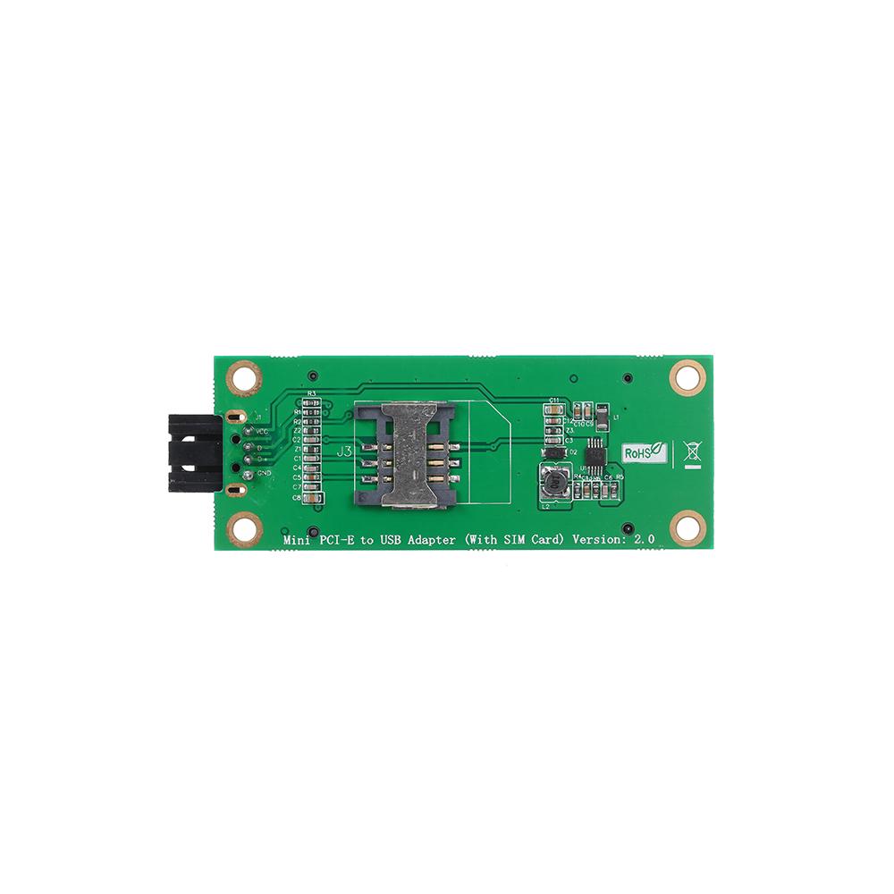 Buy Mini PCIe WWAN To USB Adapter Card With SIM Slot WWAN/3G/LTE Module ...