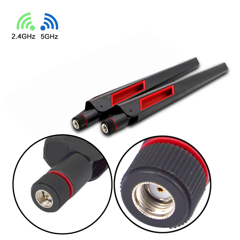 Buy Dual-Band WiFi Antenna 12DBi Max High Gain For Network Card Modem ...