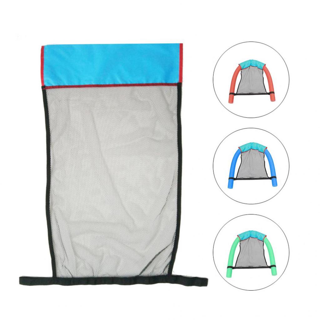 Summer Floating Pool Noodle Sling Mesh Net Chair Water Swimming Seat ...