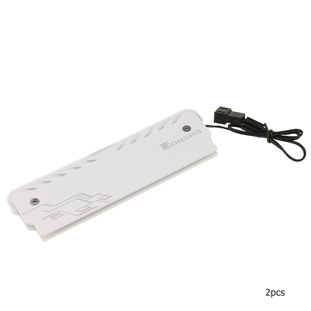 Cheap 2pcs RGB RAM Heatsink Desktop PC DDR DDR3 DDR4 Memory Heat ...