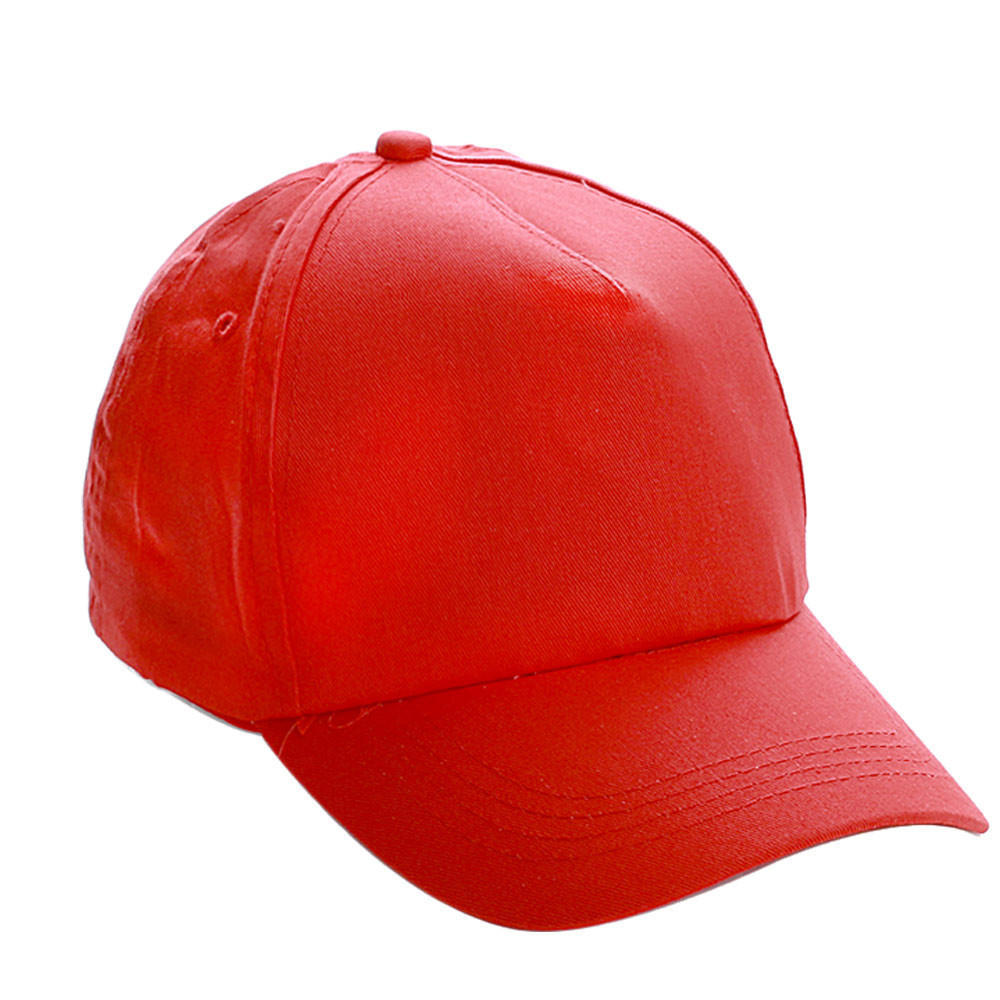 Buy Unisex Pure Color Cap Red at affordable prices — free shipping ...