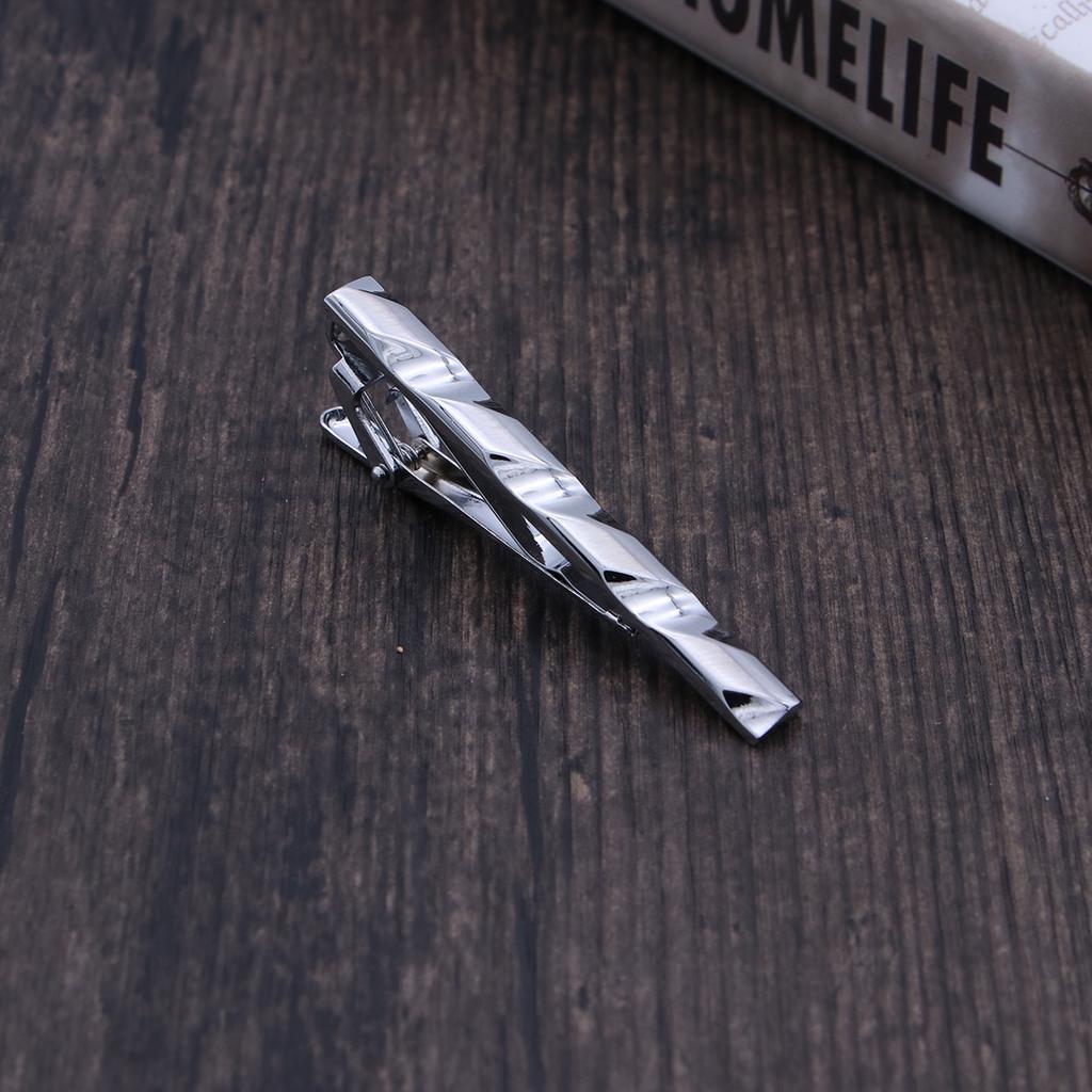 Buy Elegant Men Women Metal Simple Necktie Tie Bar Clasp Clip Clamp Pin
