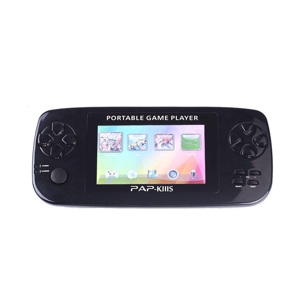 Buy 3.5'' 64BIT PAP KIIIS Handheld Game Console Players Built-in 600 ...