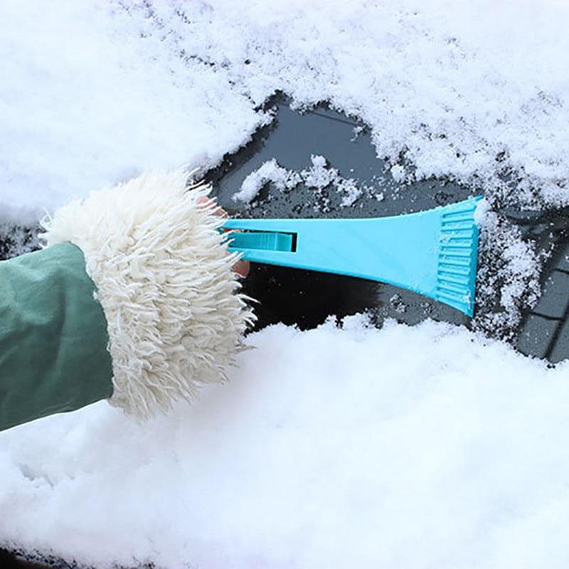 Buy Mini Car Windshield Ice Scraper Vehicle Snow Shovel Removal Brush ...