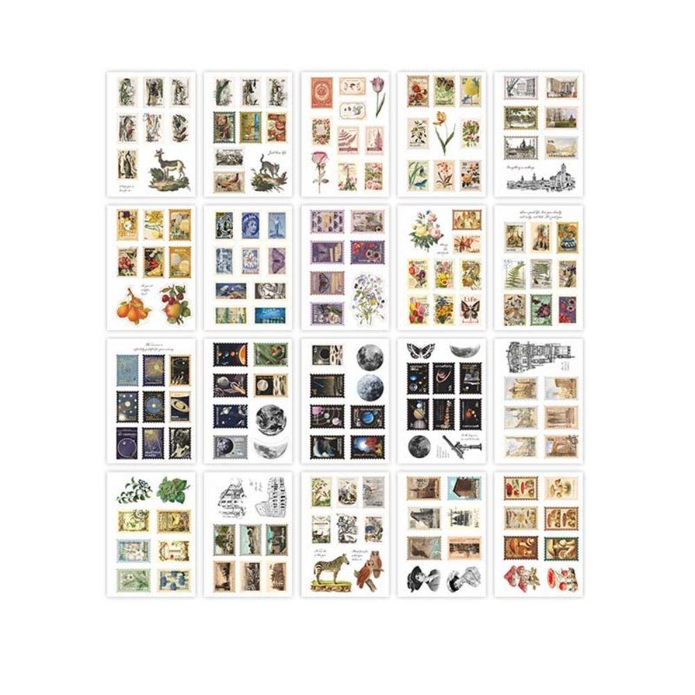 Cheap Planner Aesthetic Scrapbooking Journamm Stickers PET Stickers ...