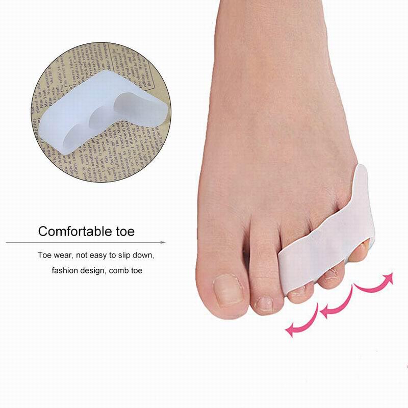 Buy Professional 1pair Home Foot Care Soft Comfortable Durable 3 Holes ...