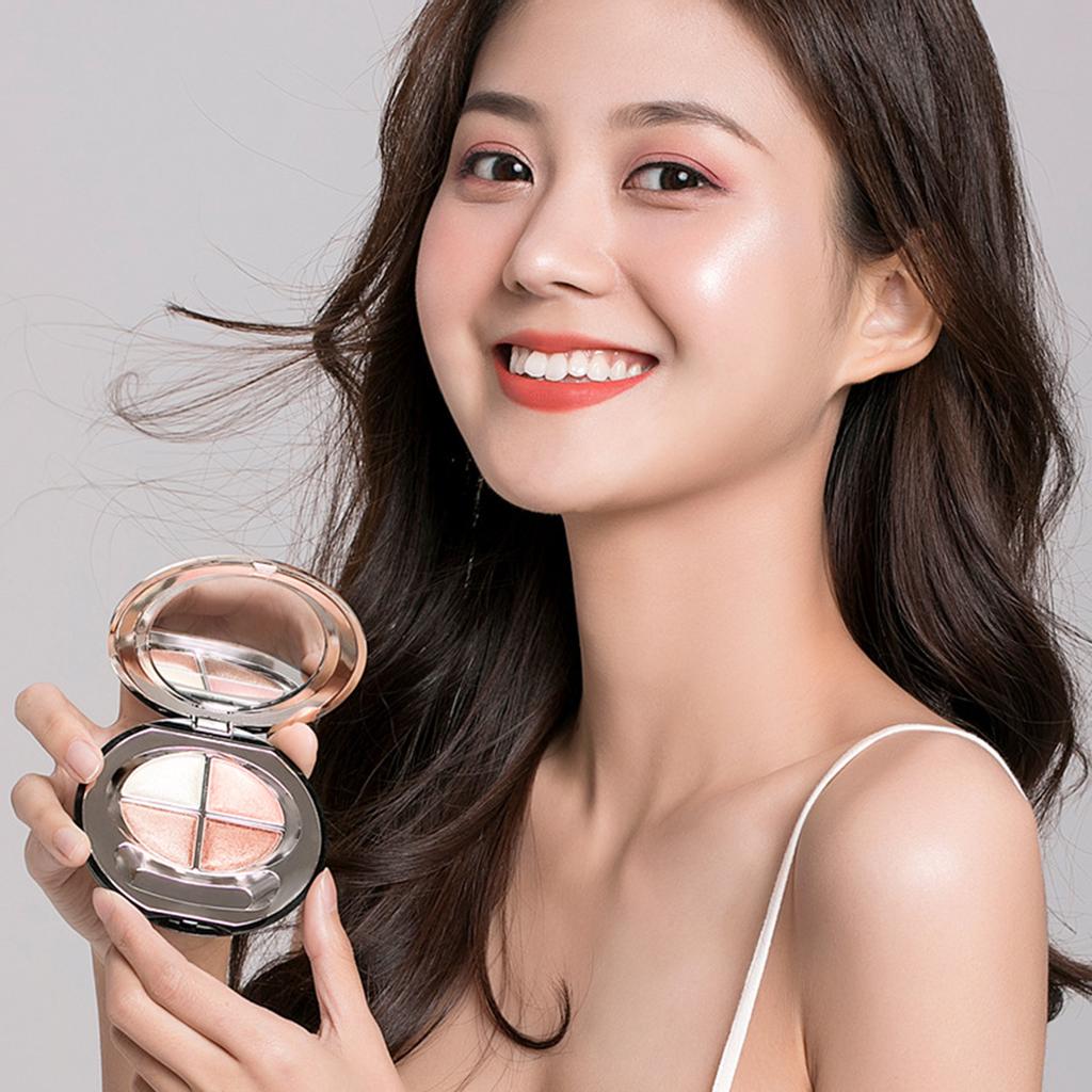 Buy Alaska Colors 4 Glitter Pearlescent Waterproof Eyeshadow Powder ...