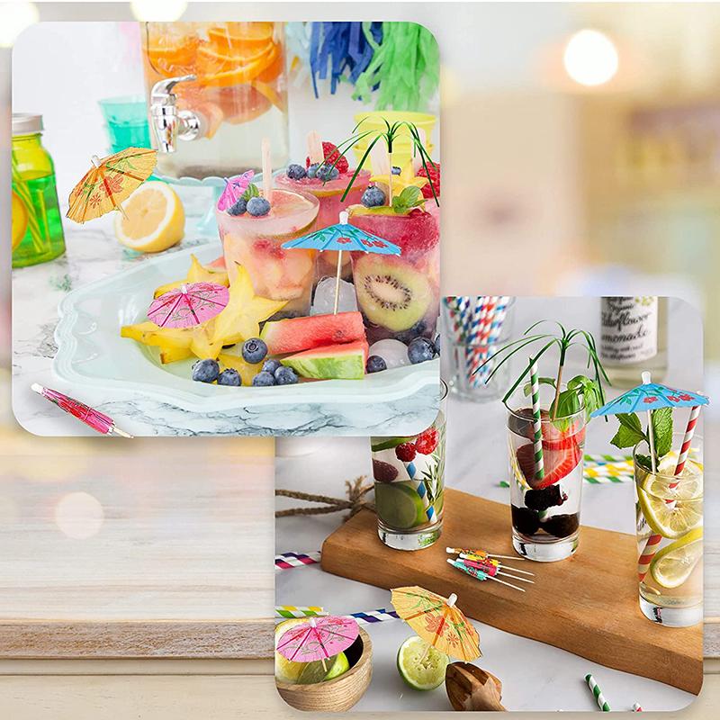 80 Pcs Cocktail Decorations, Cocktail Accessories Party Pack with ...