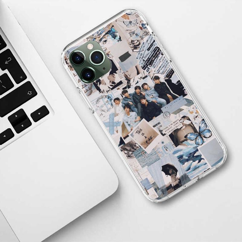Buy Popular BTS Soft Mobile Phone Shell for iPhone XR XS 11 Pro for ...