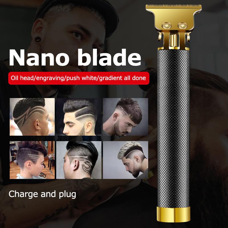 Buy T9 Hair Trimmer Barber Hair Clipping Machine Without Hair Clipping ...