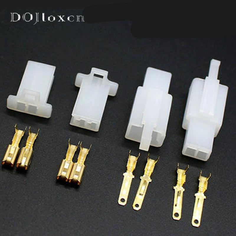 Kaufe 1 Set 2 3 4 6 9 Pin Automotive Electrical Wire Connector 2,8 MM ...