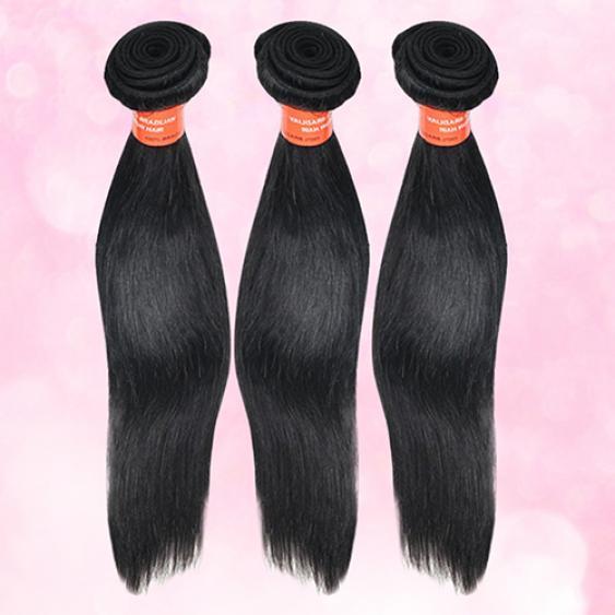 Buy 1 Bunch Long Virgin Human Remy Extensions Wigs at affordable prices ...