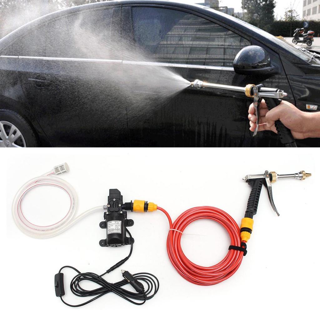Buy 12V 60W Cordless High Pressure Car Washer Gun Handheld Auto Spray ...