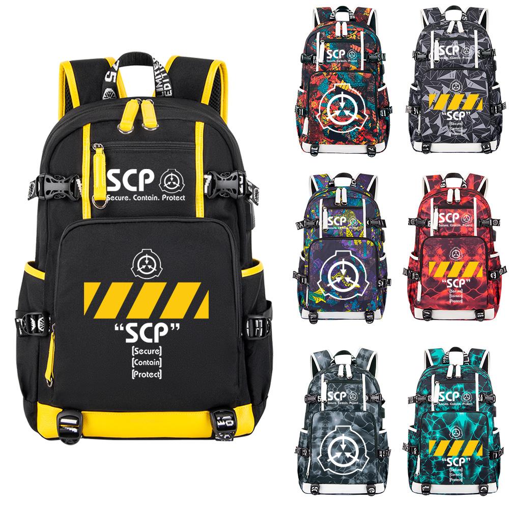 Buy 2022 New SCP Foundation large capacity school backpack high quality ...
