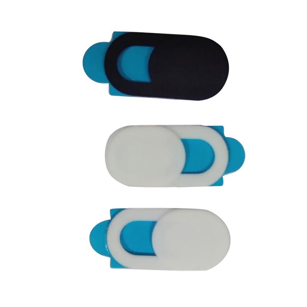 Buy Webcam Cover Camera Privacy Slider Sticker for Phone Tablet 2White ...
