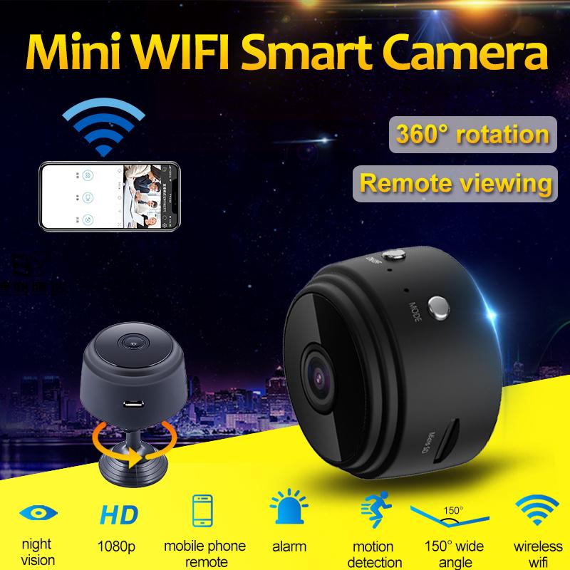 Buy Wireless Mini IP Camera 1080P HD IR Night Vision Camera Home ...