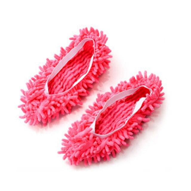 Cheap 1pair Dust Cleaner Grazing Slippers House Bathroom Floor Cleaning ...