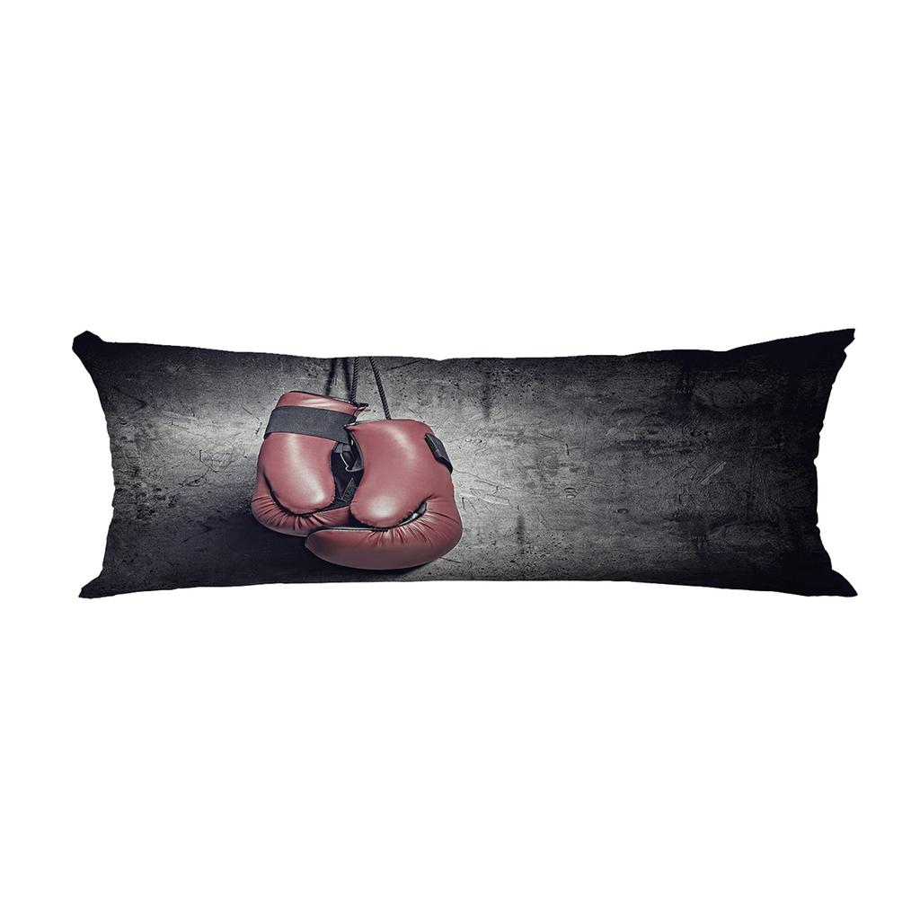 Buy Pair Of Red Boxing Gloves Hanging On Wall Body Pillow Covers ...