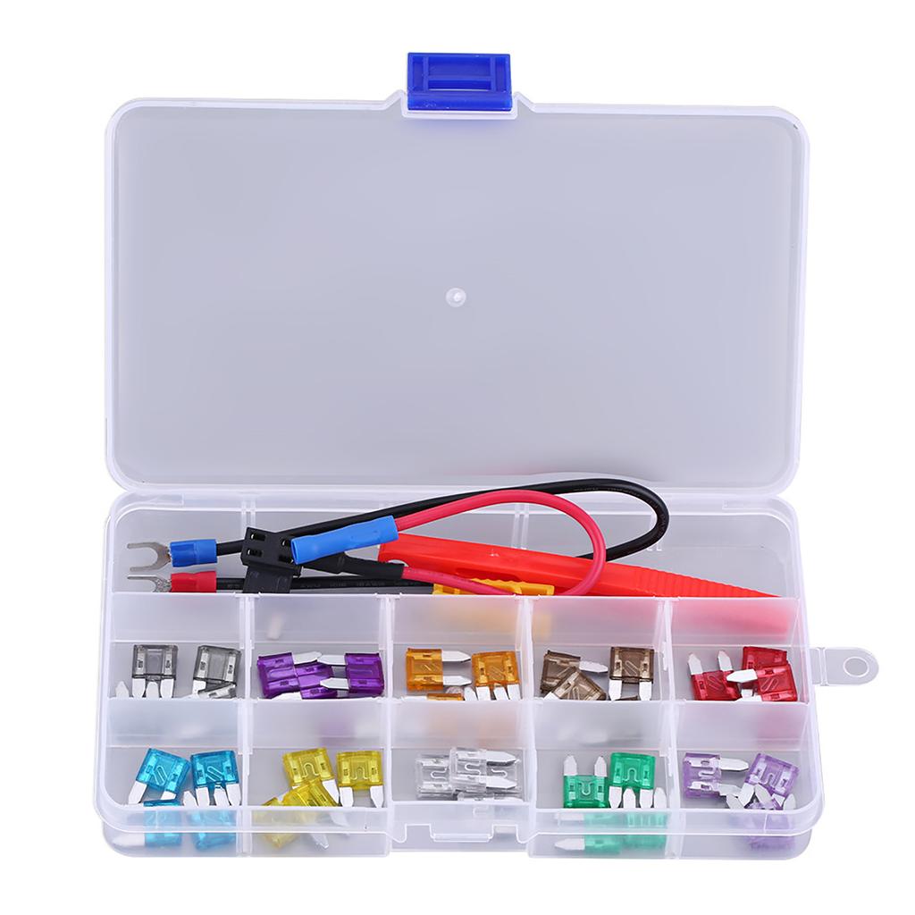 Buy 40pcs 2A-35A Assortment Mini Blade Fuse Set Kit for Car Auto Truck ...