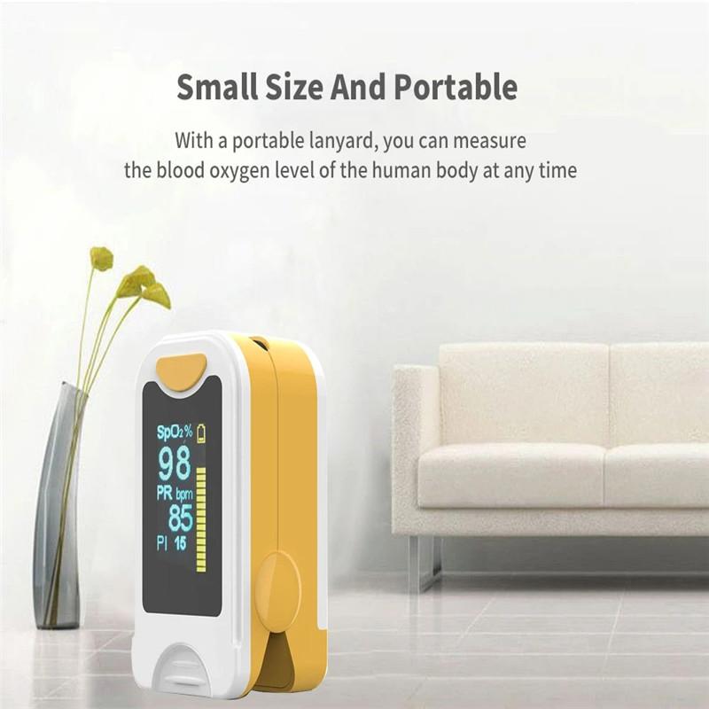 Buy Household LED Fingertip Finger-Clamp Pulse Oximeter Blood Oxygen ...