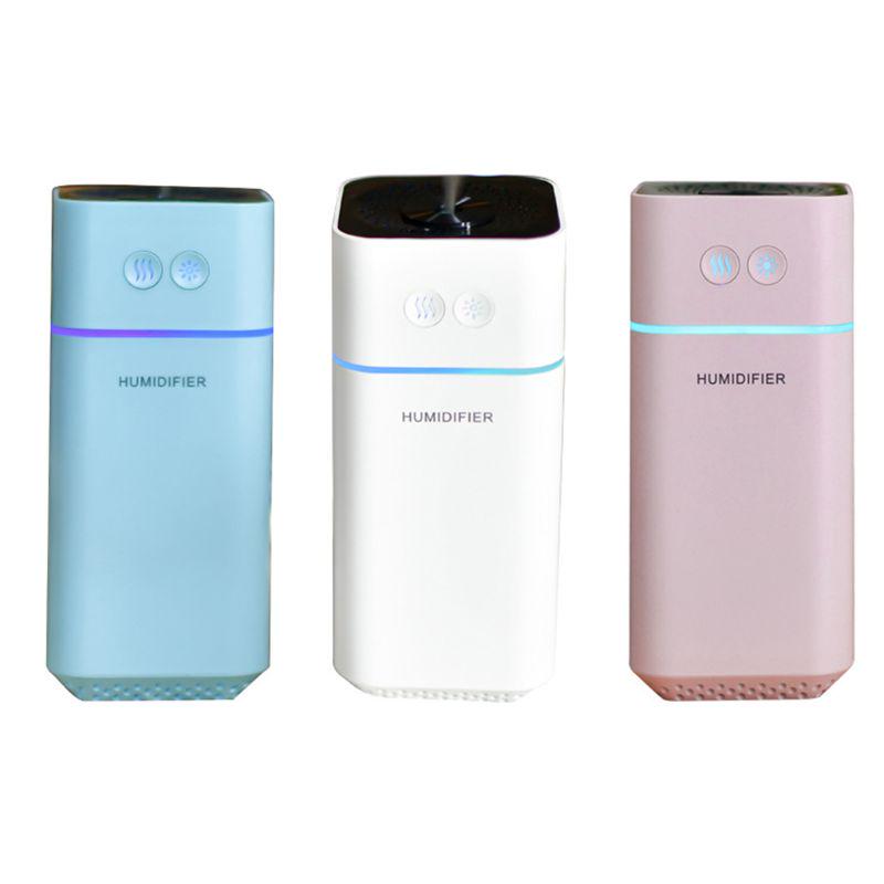 Buy Car Air Humidifier USB Charging Spin Discoloration Led Night Light ...