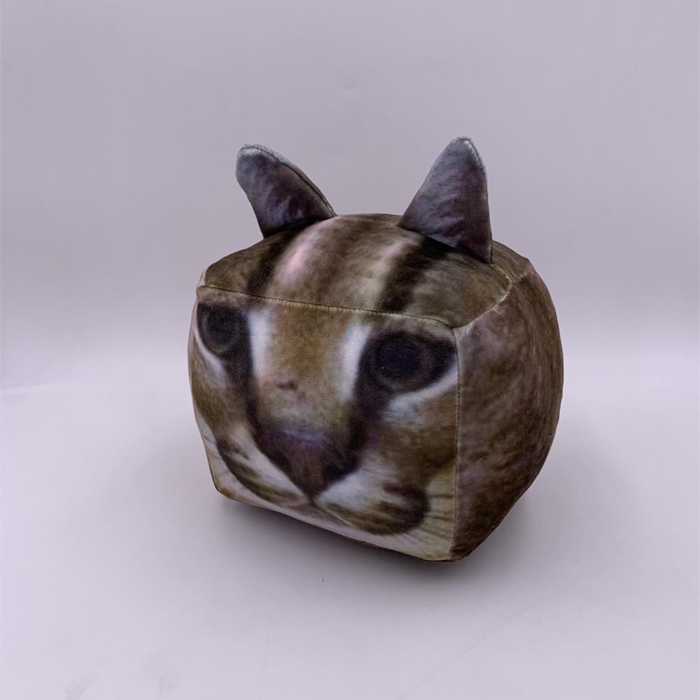 Buy New Big Floppa Plush Plush Simulation Printing Caracal Pillow Cat ...