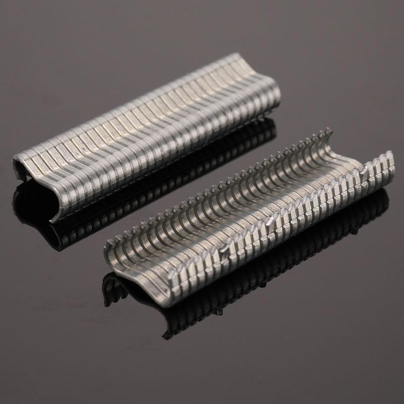 Buy 600 Pcs M Nail Cages Installed Chicken Duck Bird Dog Cage Clamp ...