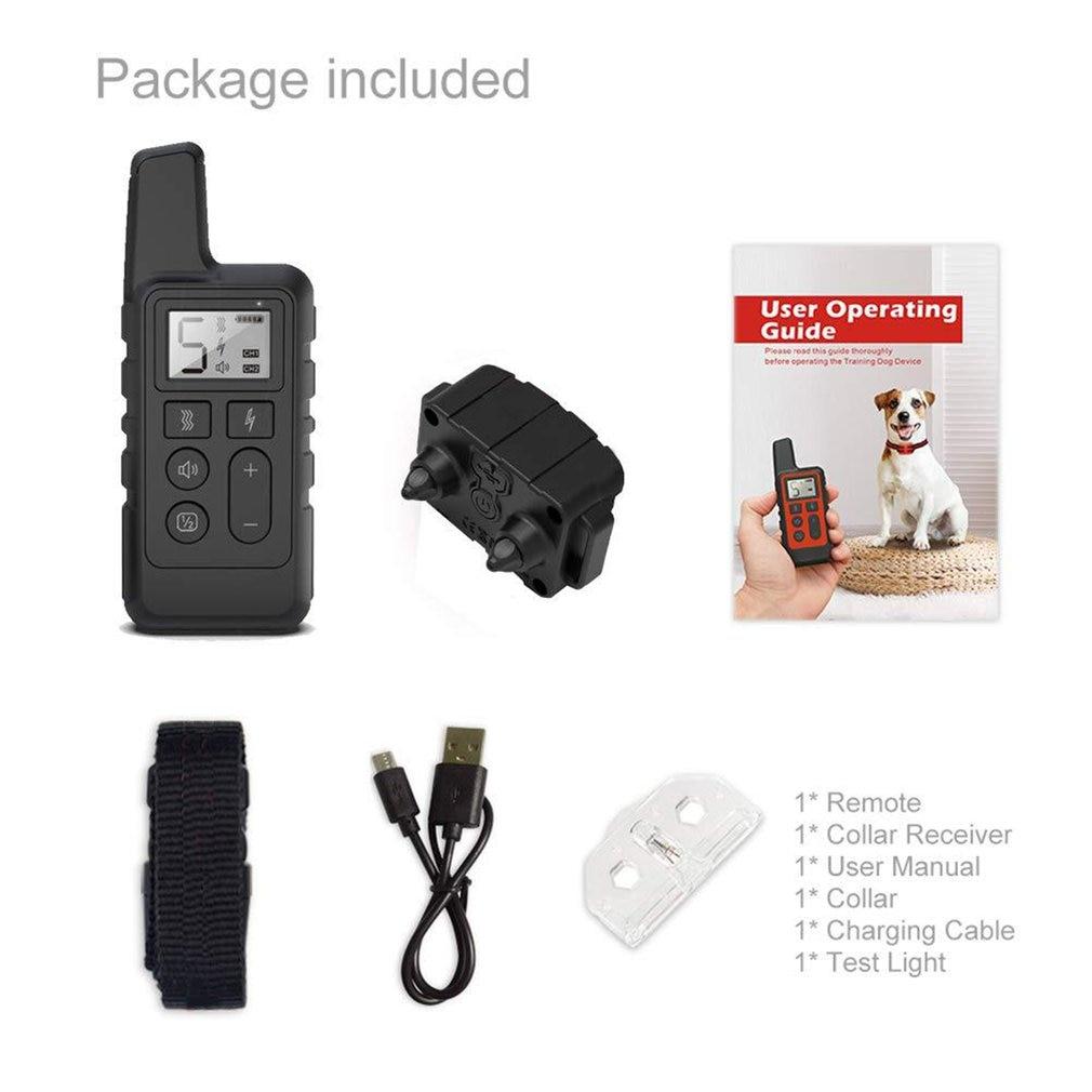 Buy 800 Meters Remote Electric Dog Training Collar Pet Waterproof ...
