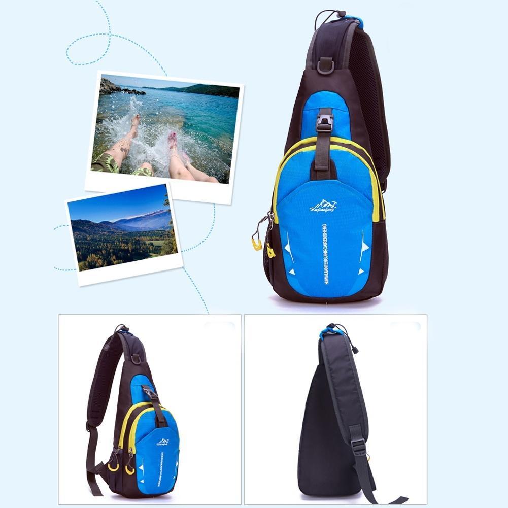 Chest Bags Crossbody Shoulder Waterproof Sport Casual Diagonal Package ...
