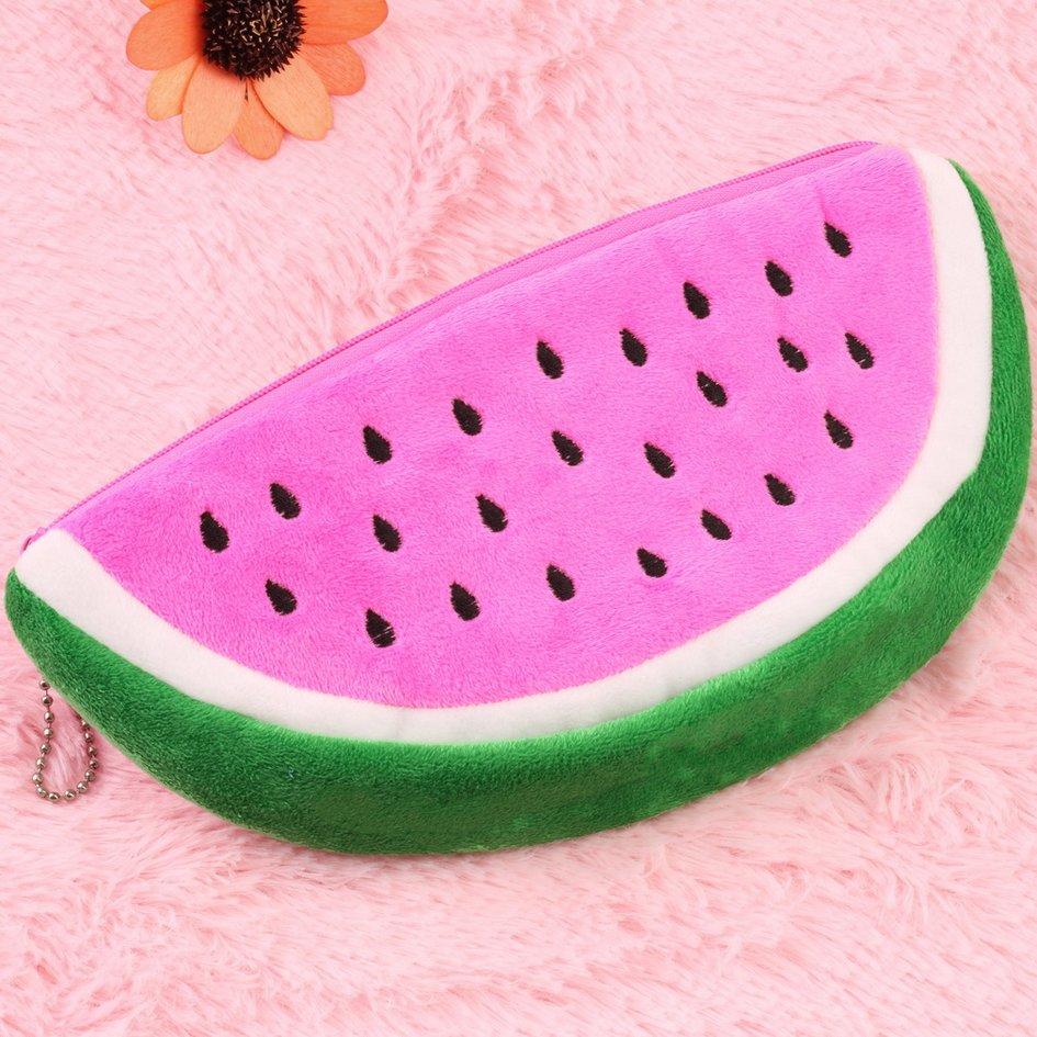 Watermelon Shape Stationery Pencil Case Pen Purse Bag Lovely Cosmetic ...