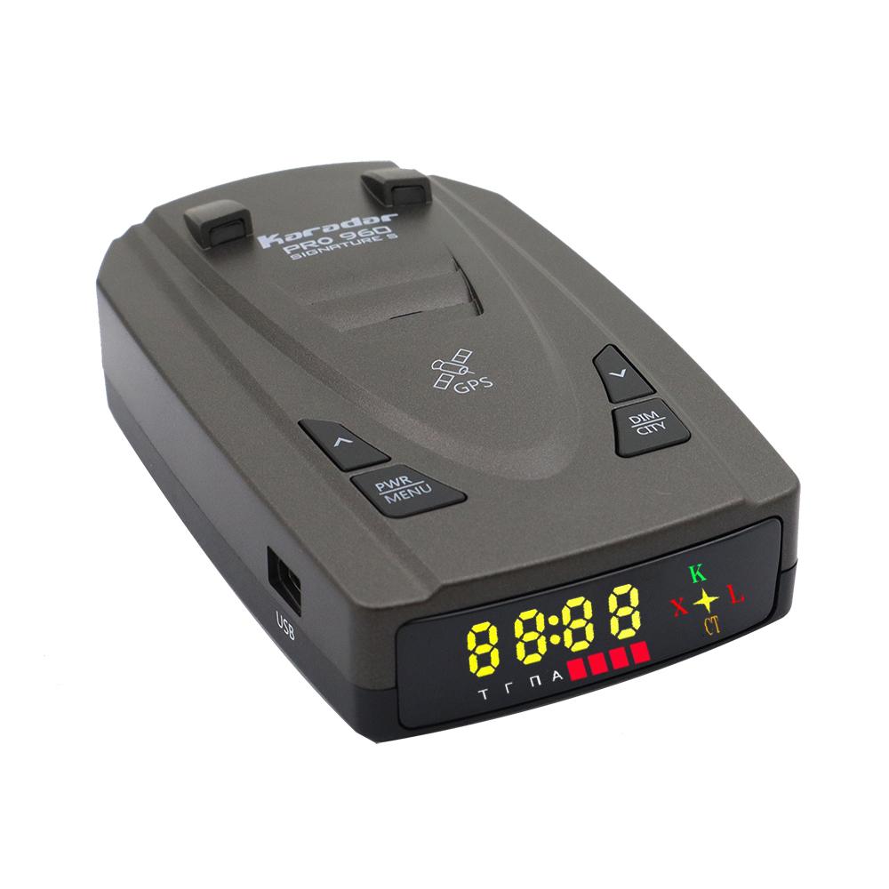 Detectores de radar Karadar G820STR Detector antirradar GPS LED 2 en 1 ...