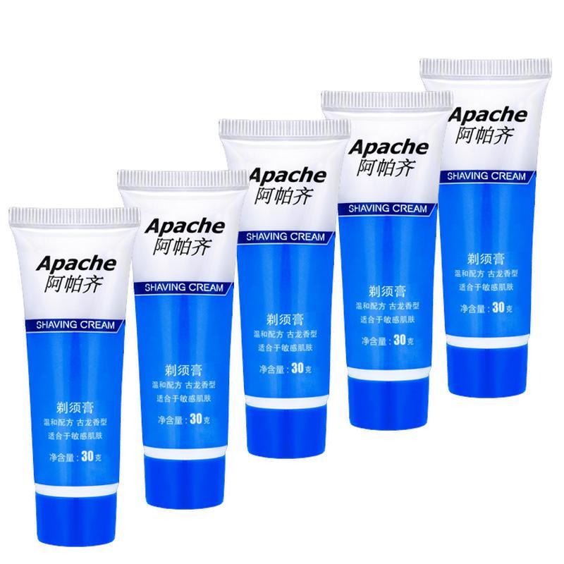 Buy 30g Men Shaving Cream Fragrance Apache Soften Beard Reduce Friction ...