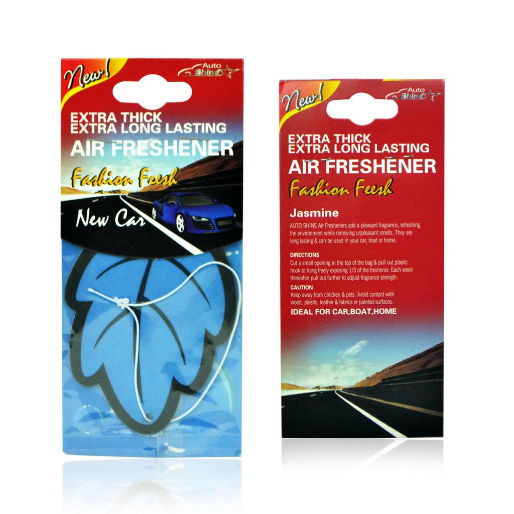 Buy 6Pcs Leaf Paper Air Freshener Car Home Freshner Scent-Mixed ...
