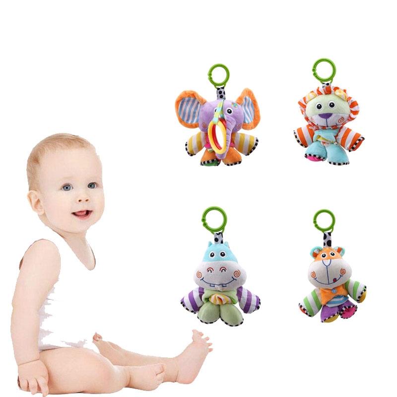 Buy Soft Plush Toy Rattle Music Hanging Toys for Baby Stroller Supplies ...