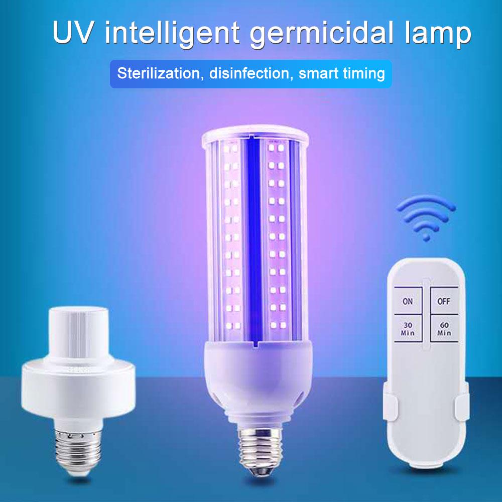 (Pety) 18W-40W Remote Control UVC Germicidal Light Ozone UV Ultraviolet ...
