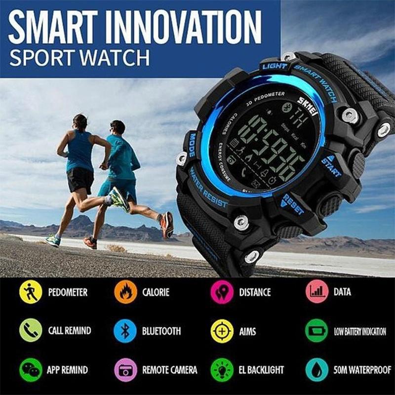 Buy Sport Smart Watch Waterproof Pedometer Stopwatch Smartwatch Call ...