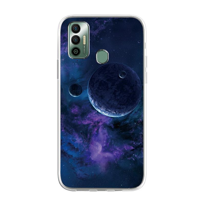 Tecno Spark 7 için Donatılmış Kılıflar Tecno Spark 7 KF6 KF6j KF6i KF6k ...