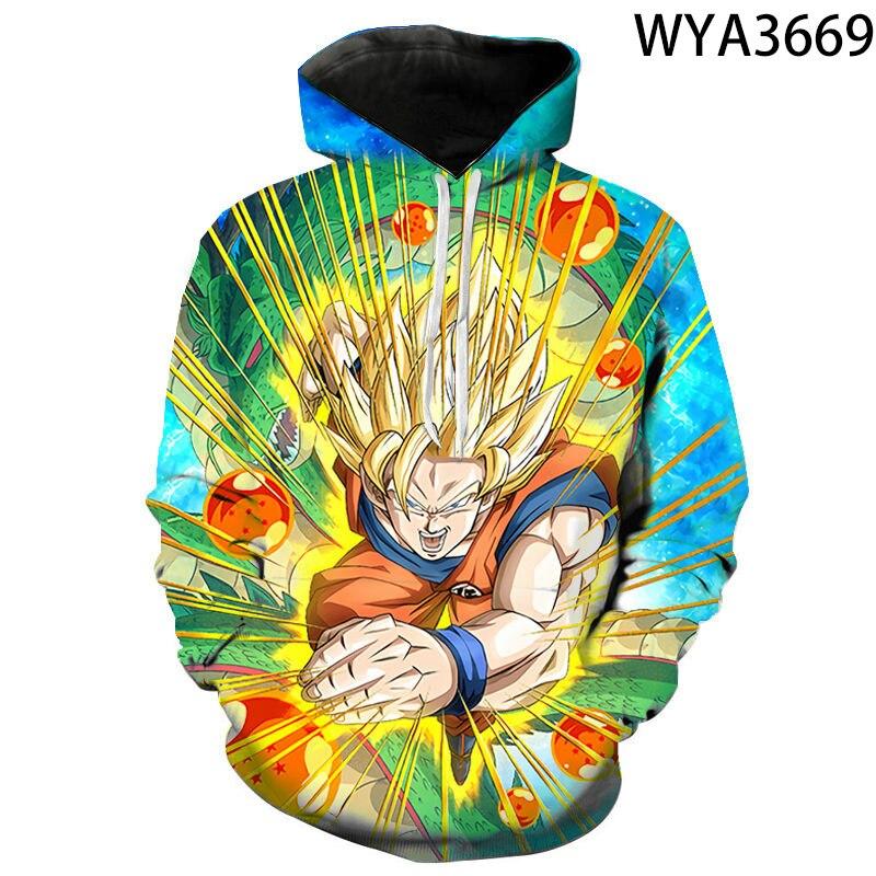 Buy New Cartoon Anime Fashion Hoodies Cool Men Women Children ...