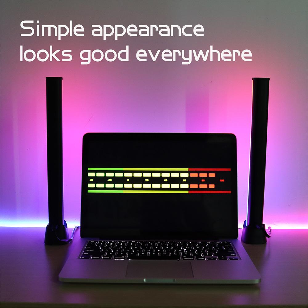 Buy Smart RGBIC Ambiance Backlights LED Music Light Bars Bluetooth APP ...